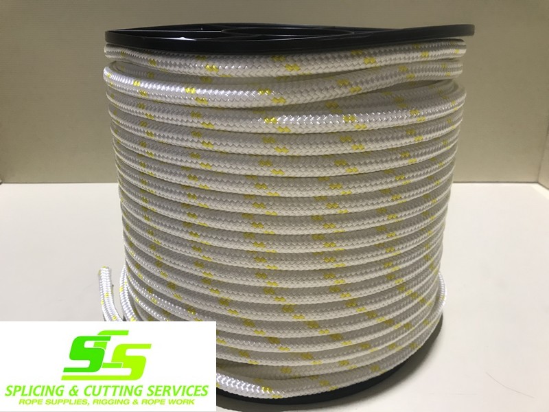 POLYPROPYLENE ROPE 24MM 8 STRAND PLAITED 125MT COIL - Splicing & Cutting