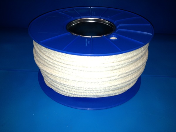 Braided Cotton Sashcord 6mm x 125m Spool - Splicing & Cutting