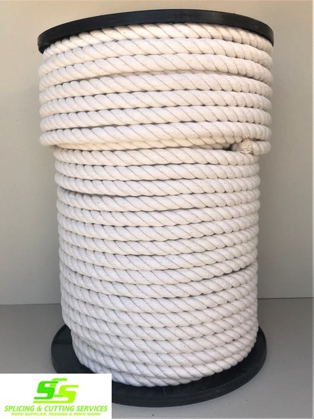 16mm x 50mtr COTTON ROPE - Splicing & Cutting